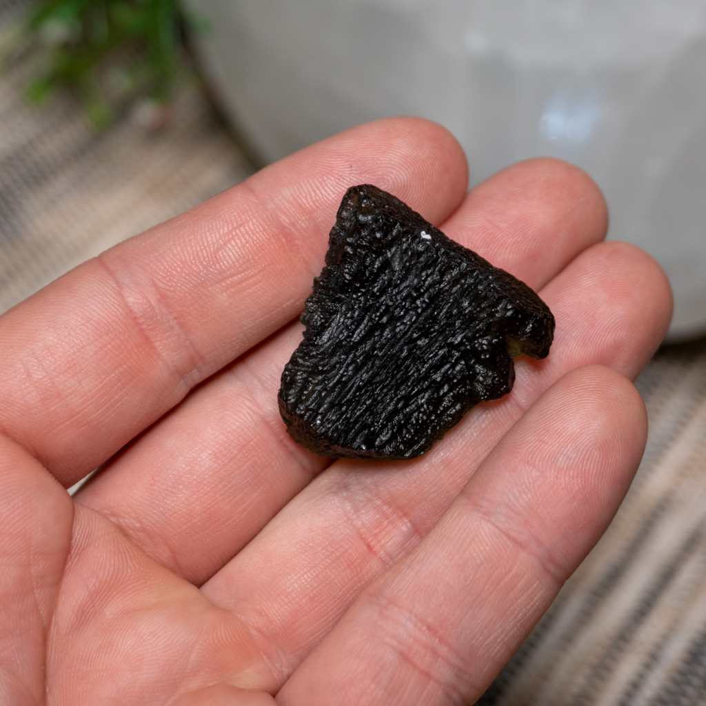 Moldavite 14g #4 - The Crystal Council