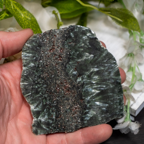 Seraphinite Slab #7 - The Crystal Council