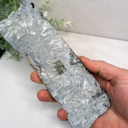 Seraphinite Slab XL #1 - The Crystal Council