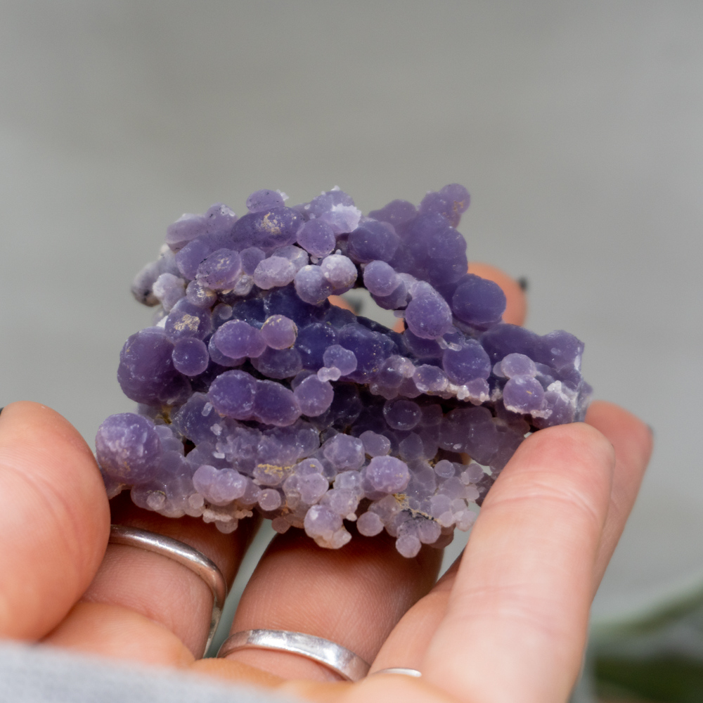 Small Grape Agate #16 - The Crystal Council