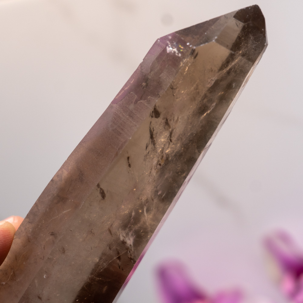 Smoky Quartz XL Raw Point #1 - The Crystal Council