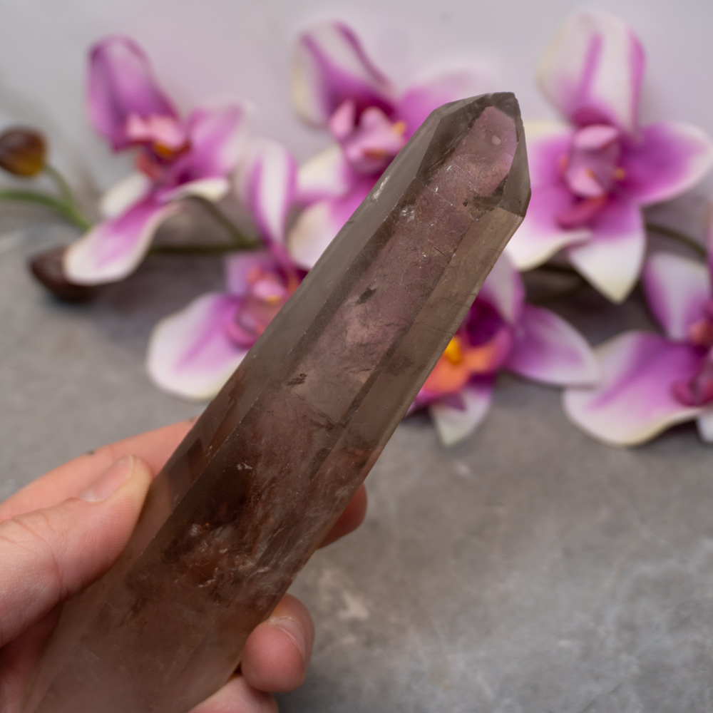Smoky Quartz XL Raw Point #1 - The Crystal Council