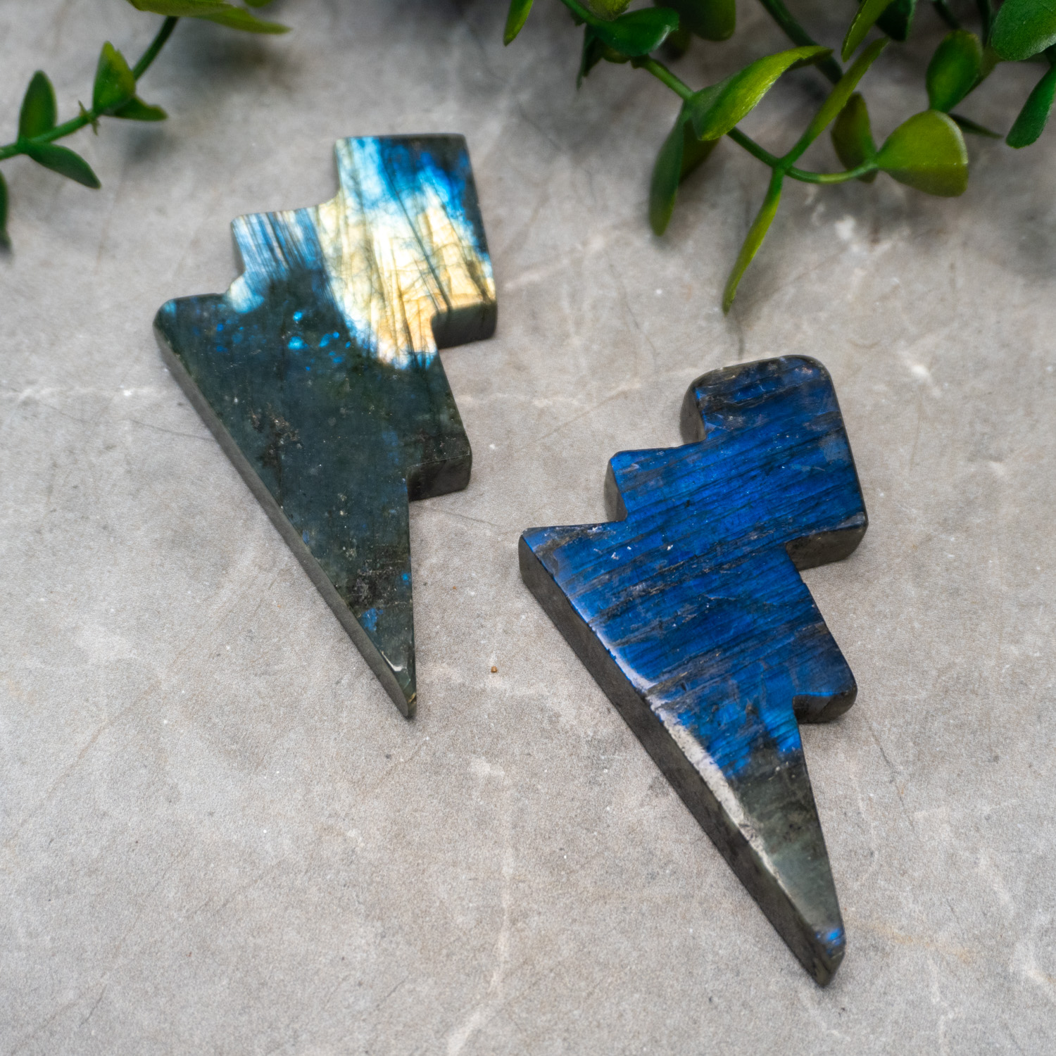 Labradorite Lightning Bolt - The Crystal Council