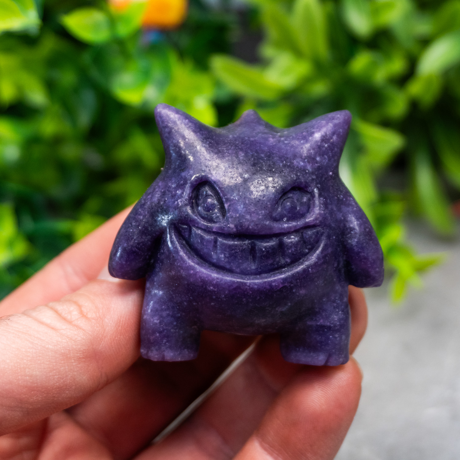 Lepidolite Gengar - The Crystal Council