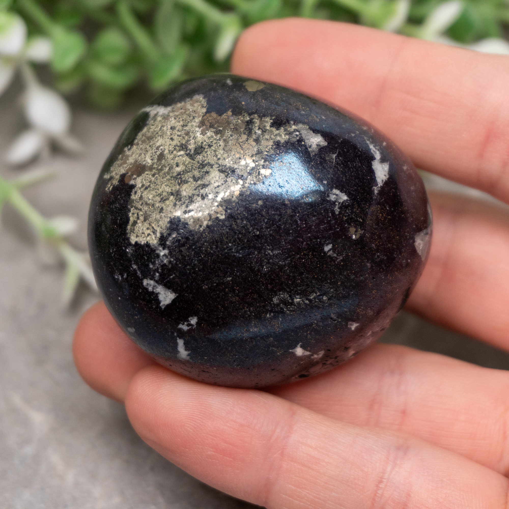 Covellite Polished #8 - The Crystal Council