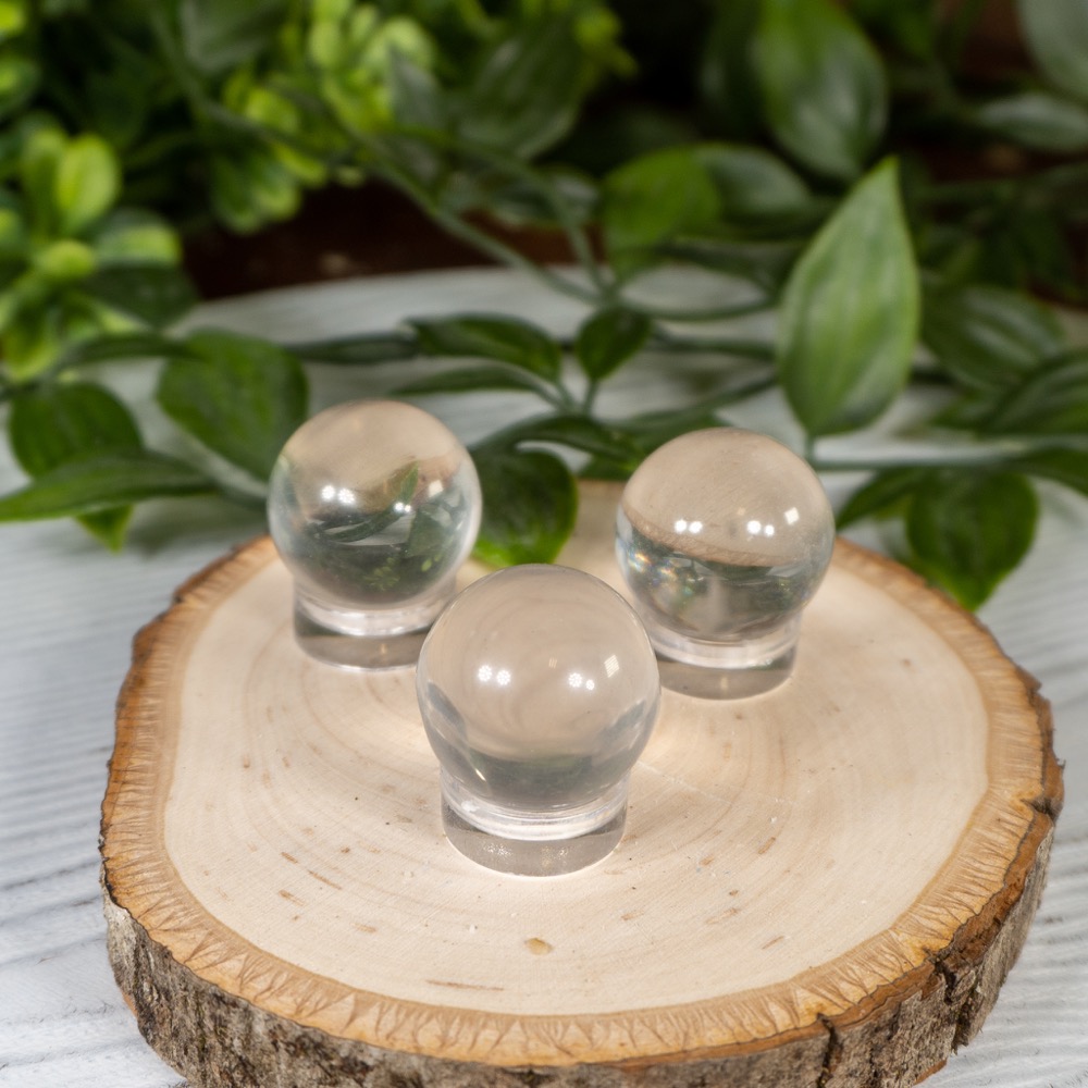 Mini Sri Lankan Hand-Polished Quartz Sphere - The Crystal Council