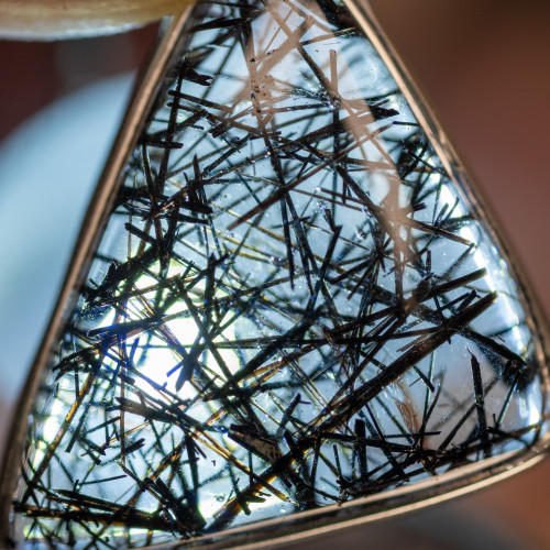 Tourmalinated Quartz Meanings and Crystal Properties - The Crystal Council