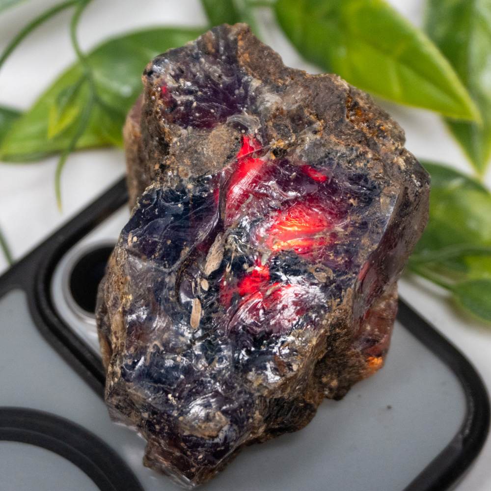 Indonesian Blue Amber Raw #3 - The Crystal Council