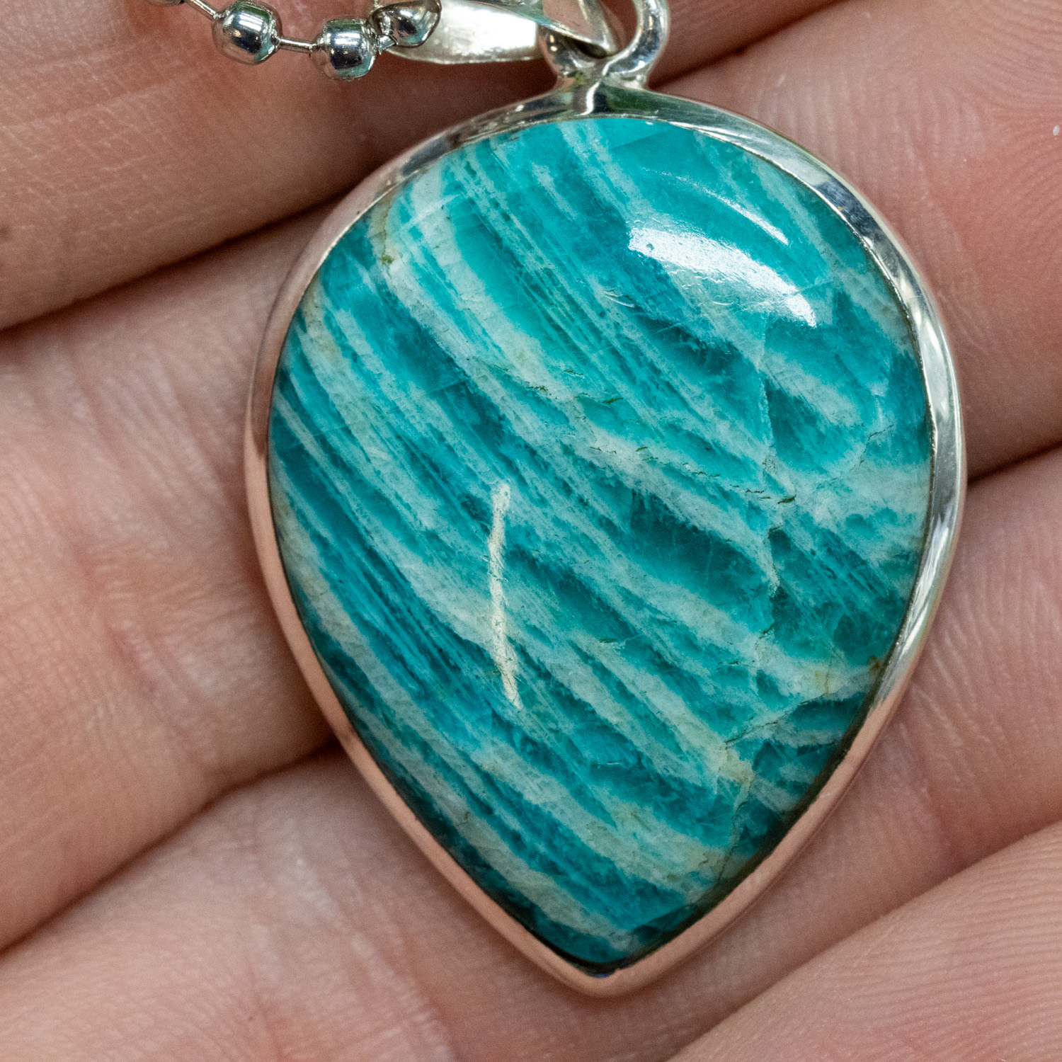 Russian Amazonite Necklace #2 - The Crystal Council